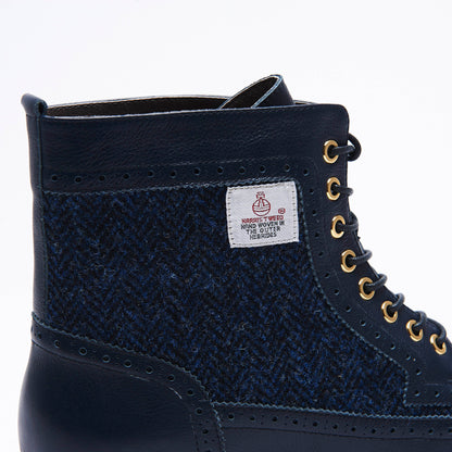 Islander® Black/Navy The Huntsman with Harris Tweed® – Marchet